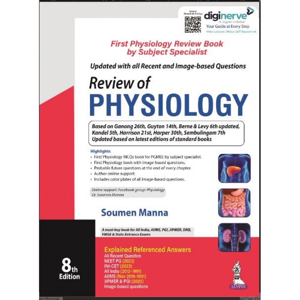 Review Of Physiology: 8th Edition 2023 By Soumen Manna